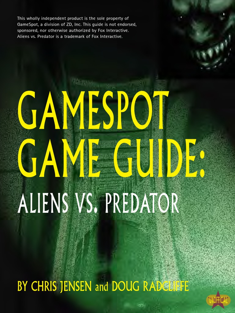 Alien Vs Predator - Gamespot Guide | PDF | Predation | Sniper