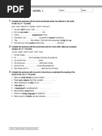 Modal Verbs 1 Live Worksheet | PDF | Language Arts & Discipline | Science & Mathematics
