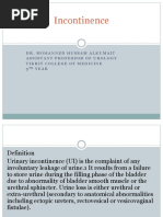 Q Tip Test | PDF | Urinary Incontinence | Urinary System