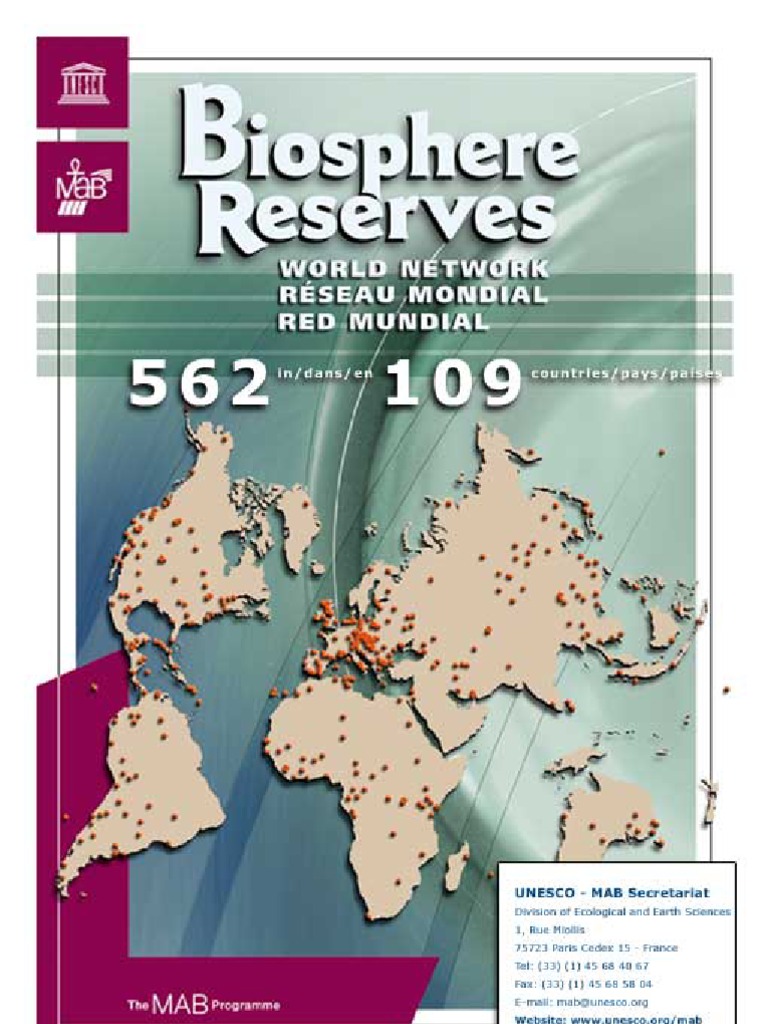 Global Biosphere Reserves Network | PDF | Environmental Conservation ...