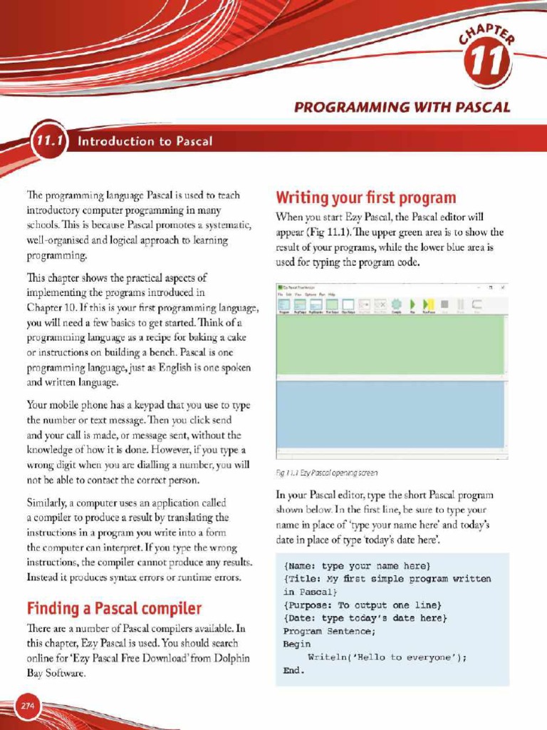 Pascal Programming | PDF