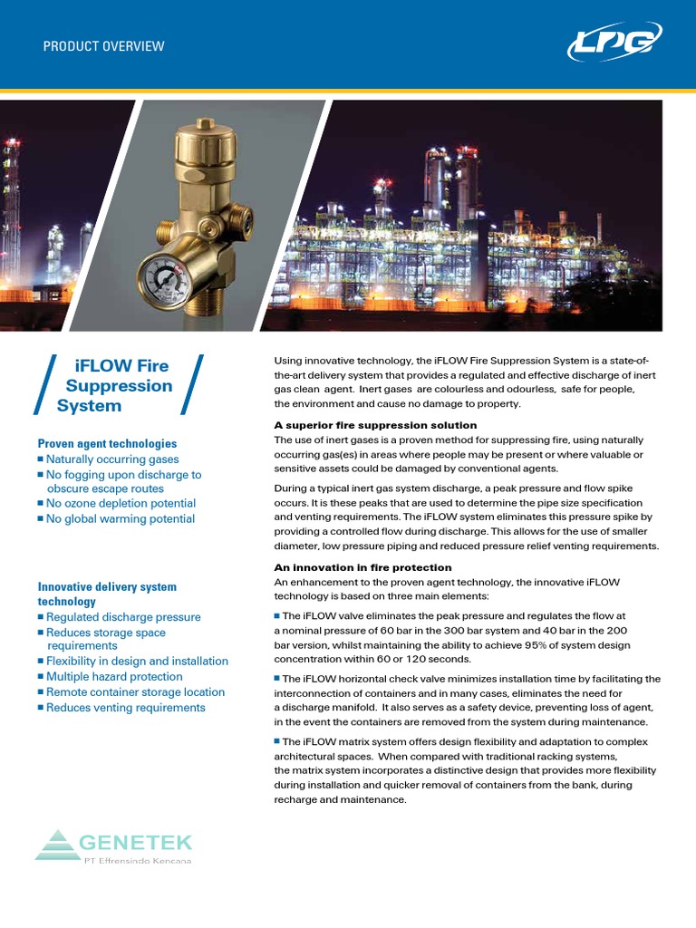 5 LPG iFLOW Product Overview | PDF | Firefighting | Gases