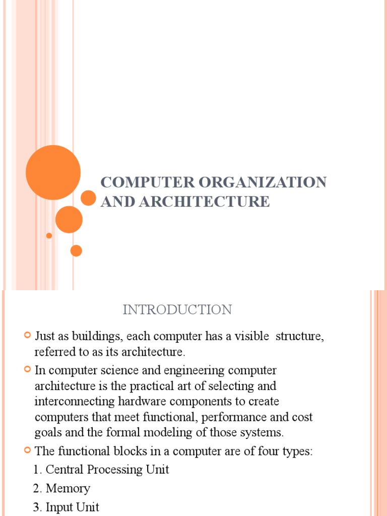 Computer Organization | PDF | Read Only Memory | Central Processing Unit