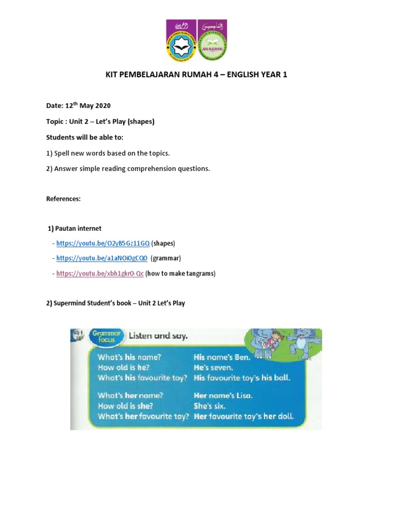 BI Year 1 KPR4 SRI | PDF