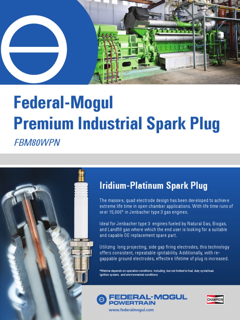 Federal Mogul BERU 18GZ46 - FBM80WPN - Z377 | PDF | Engines ...