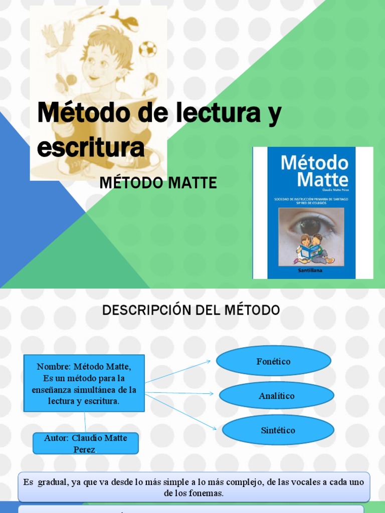 Metodo Matte | Descargar gratis PDF | Escritura | Comprensión lectora
