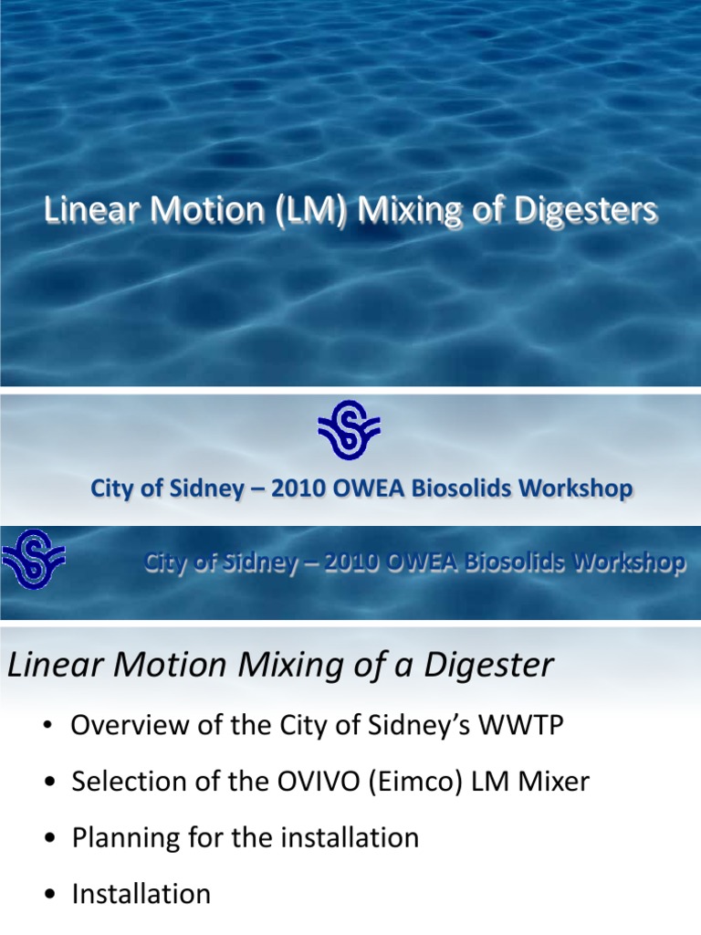 LMI Mixing Digester Tanks | PDF | Anaerobic Digestion | Efficient ...