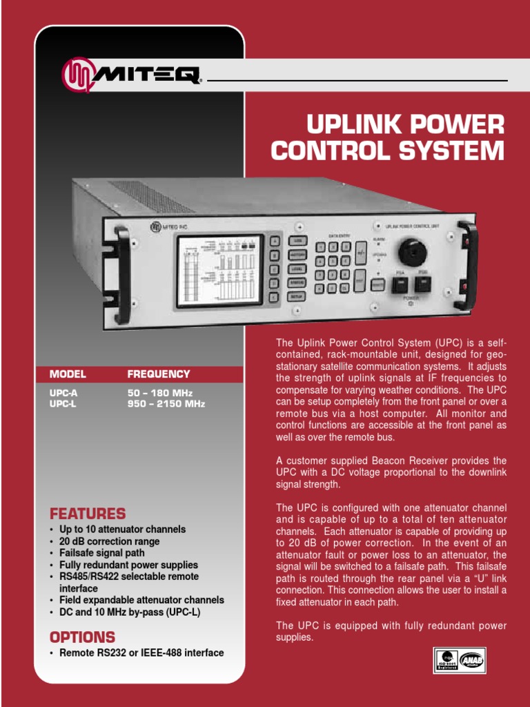 Uplink Power Control System Overview | PDF | Decibel | Electrical Impedance