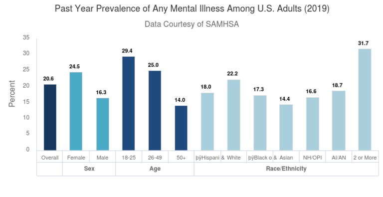 Data Courtesy of SAMHSA: Sex Age Race/Ethnicity | PDF