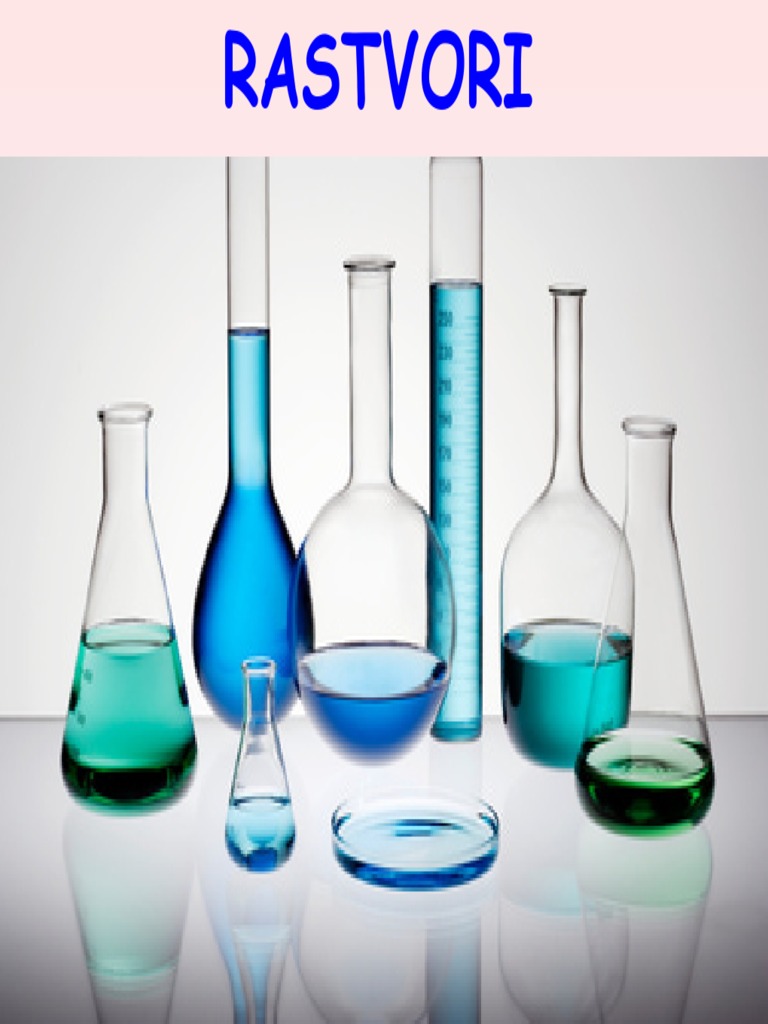 09 Rastvori PDF | PDF