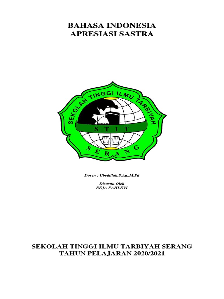 UTS B.indo by Reja Fahlevi | PDF | Seni & Disiplin Bahasa