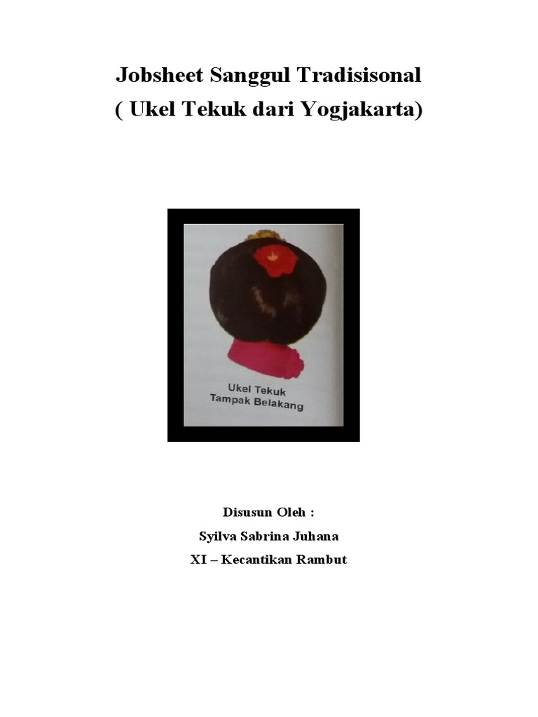 Josheet Sanggul Ukel Tekuk | PDF