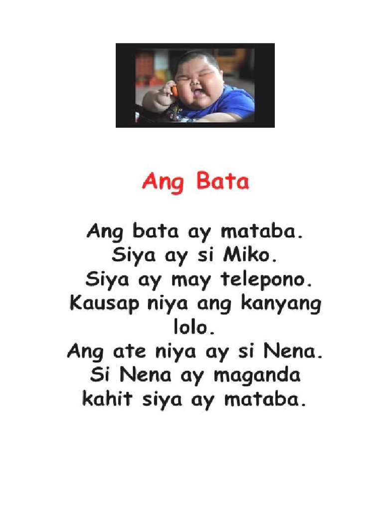 Babasahin Sa Filipino WB | PDF