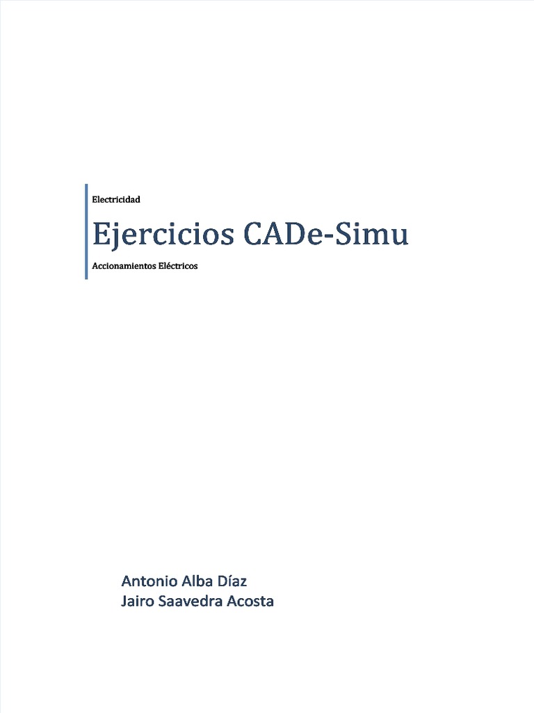 PDF Ejercicios Cade Simu - Compress | PDF