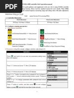 DC30D Configuration and Instructions Ver1.0 | PDF | Parameter (Computer Programming) | Switch