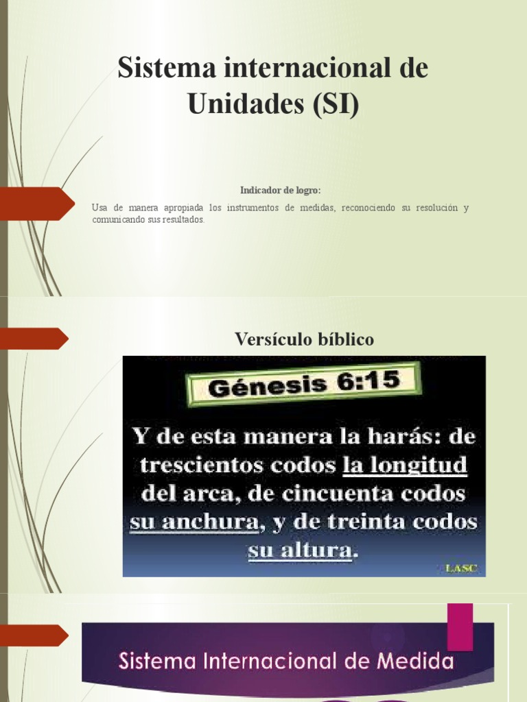 Sistema Internacional de Unidades (SIU) | PDF | Sistema Internacional ...