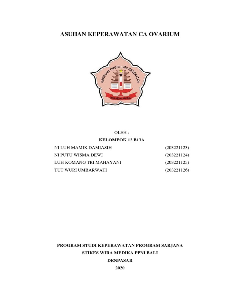 Kelompok 12 ASKEP Ca Ovarium & TORCH PDF | PDF