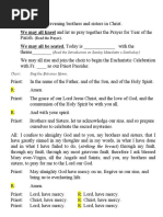 Guide For Commentators (English Mass) PDF | PDF | Mass (Liturgy) | God ...