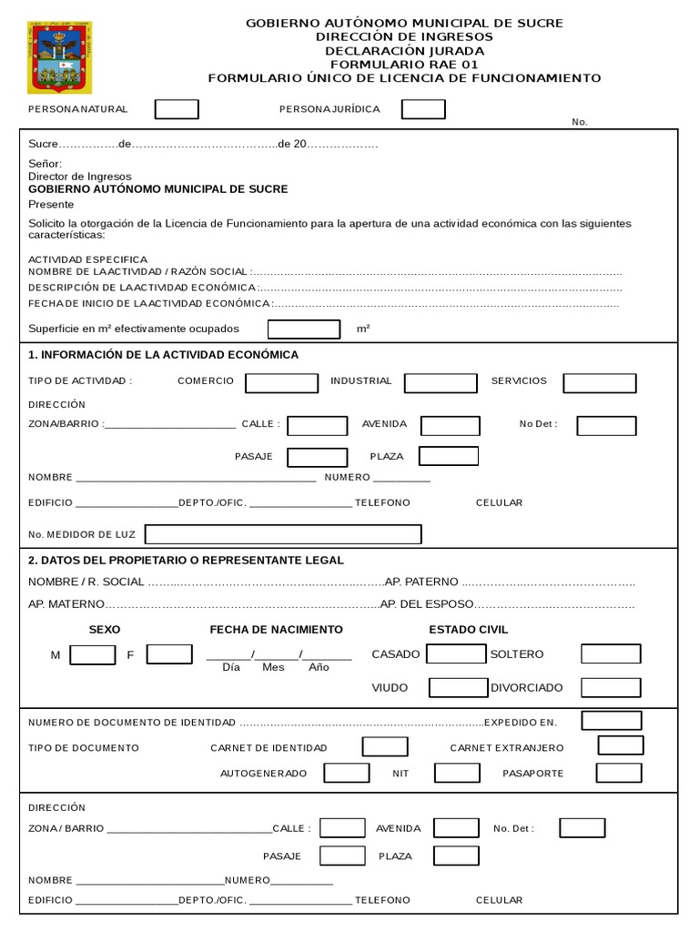 Formulario | PDF | Gobierno | Justicia
