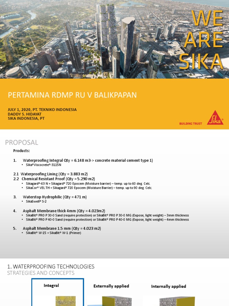 Product SIKA | PDF | Concrete | Asphalt