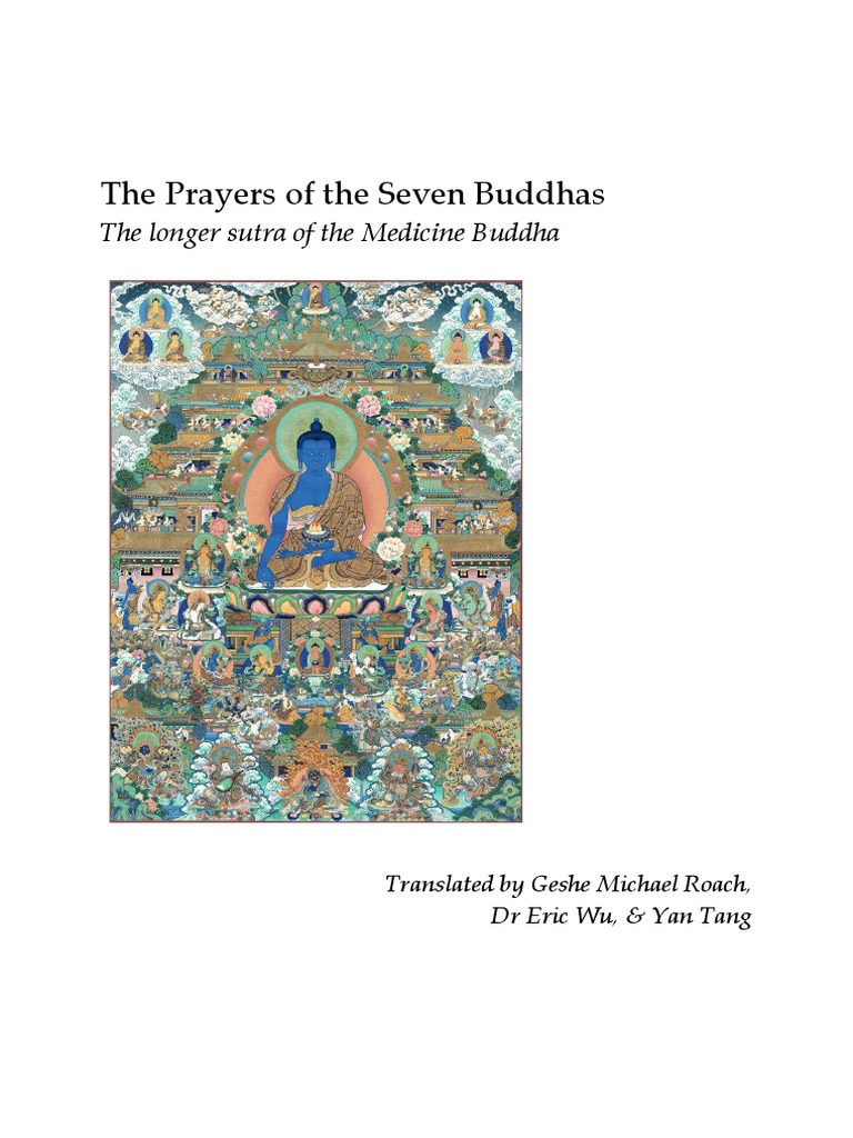1 - 7 Buddhas Prayers | PDF | Bodhisattva | Buddhahood