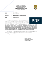 Spot Report Template | PDF | Law Enforcement | Crime & Violence