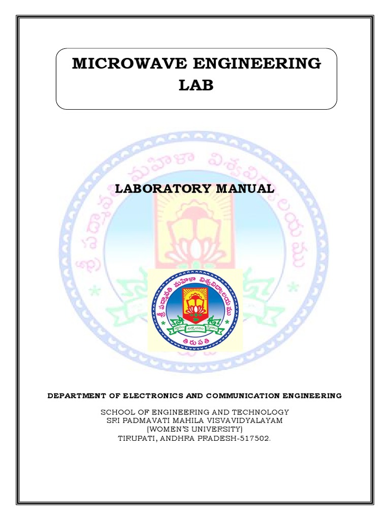 Microwave Engineering and Antenna Measurement Lab Manual | PDF ...