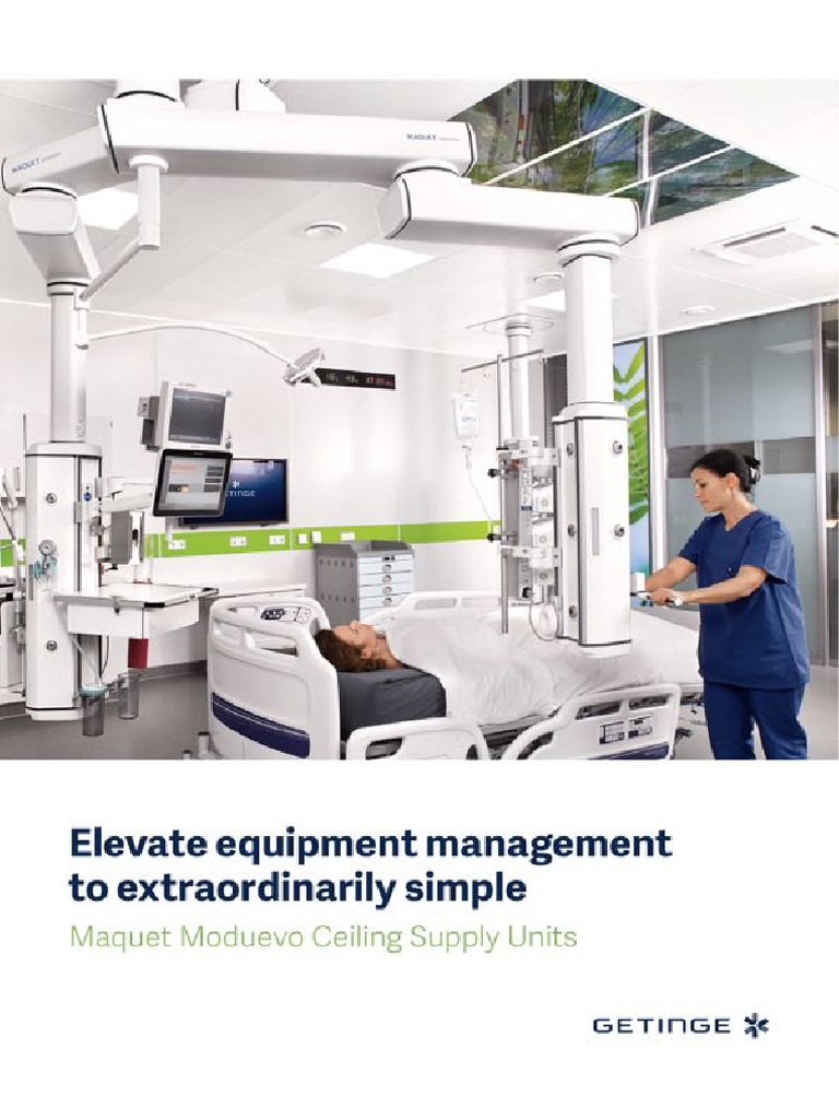 Brosur - Moduevo Surgical Ceiling Pendant (MAQUET, China) PDF | PDF