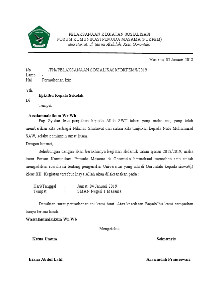 Surat FKPM | PDF | Karier & Perkembangan
