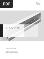 dormakaba ED 100/250 Operator Guide | PDF | Door | Switch