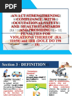 2 - Dole Occupational Safety and Health Standards | PDF | Occupational ...