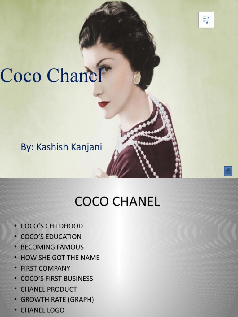 Coco Chanel Powerpoint | PDF | Clothing | Fashion