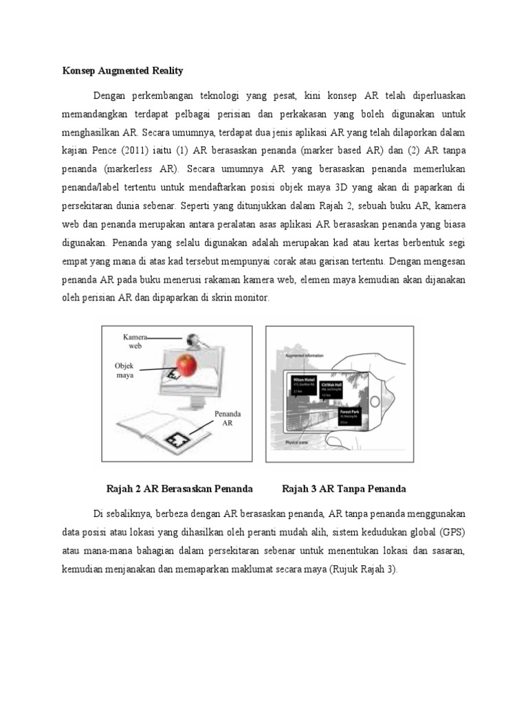 Implementasi Augmented Reality Dalam | PDF