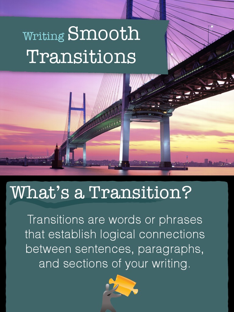 Writing Transitions for Students | PDF | Sentence (Linguistics) | Paragraph