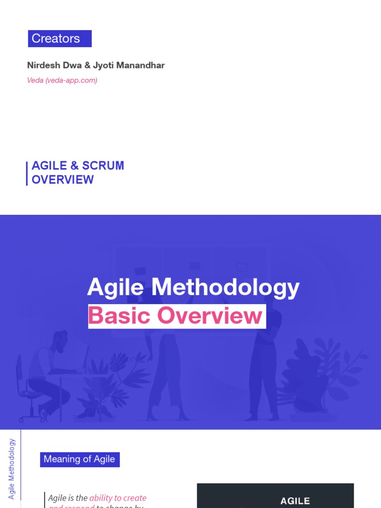 Agile & Scrum Overview Slides | Download Free PDF | Scrum (Software ...
