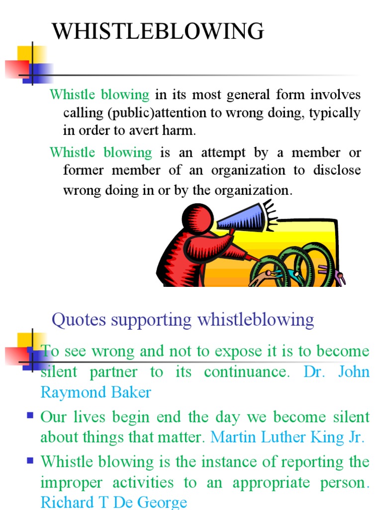 Understanding Whistleblowing Ethics | PDF | Whistleblower | Applied Ethics