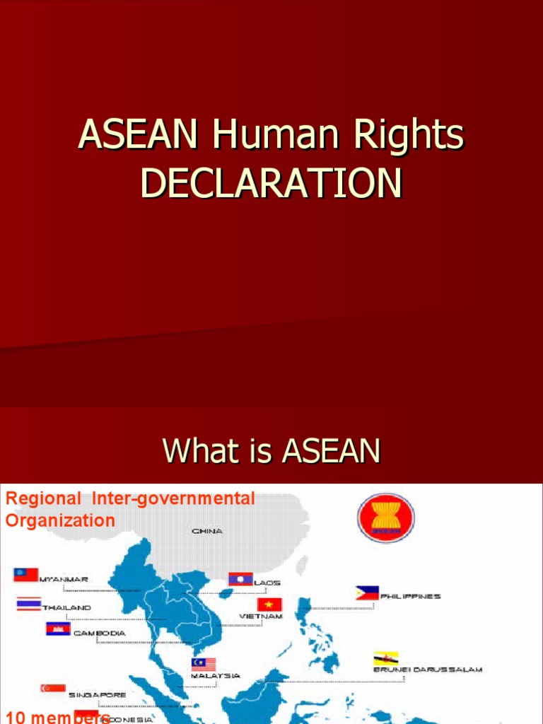 ASEAN Human Rights Declaration Explained | PDF | Human Rights | Rights