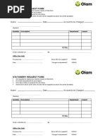Office Stationery Request Form | PDF
