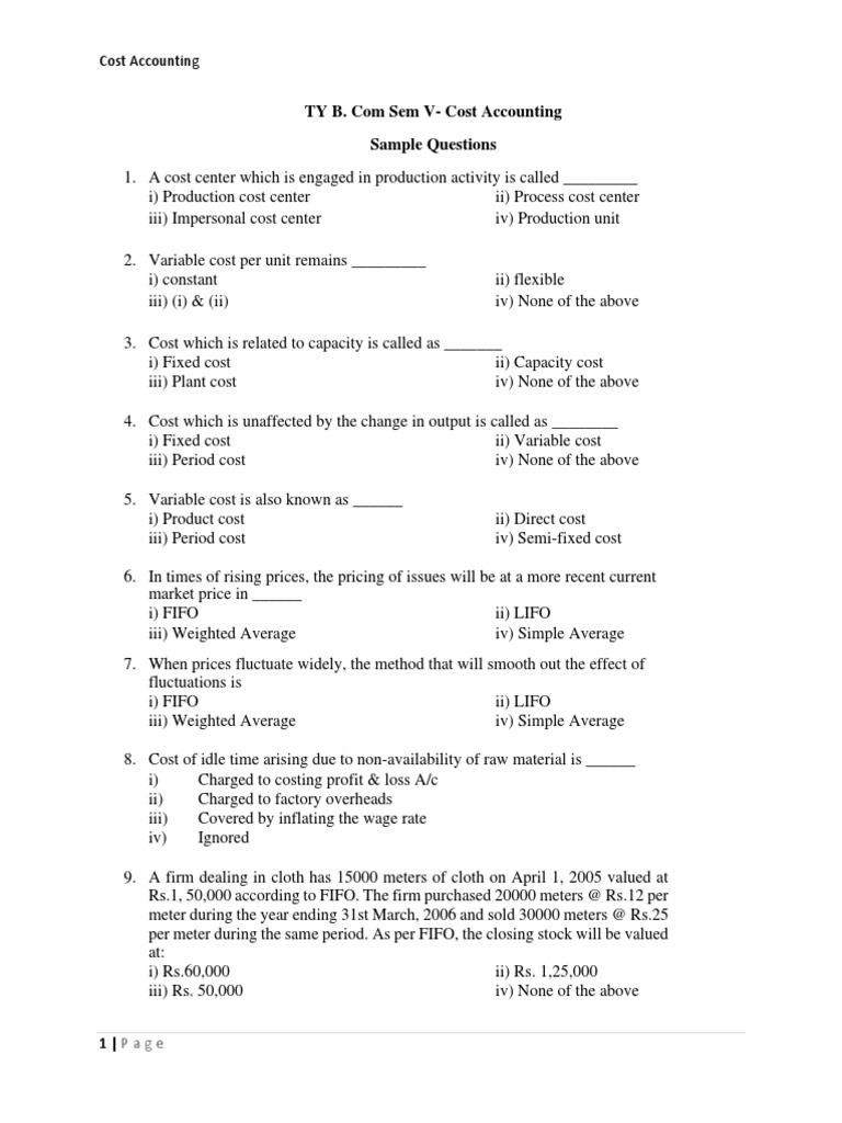 Sem V Tybcom Sample MCQS All Subjects PDF | PDF | Network Topology ...