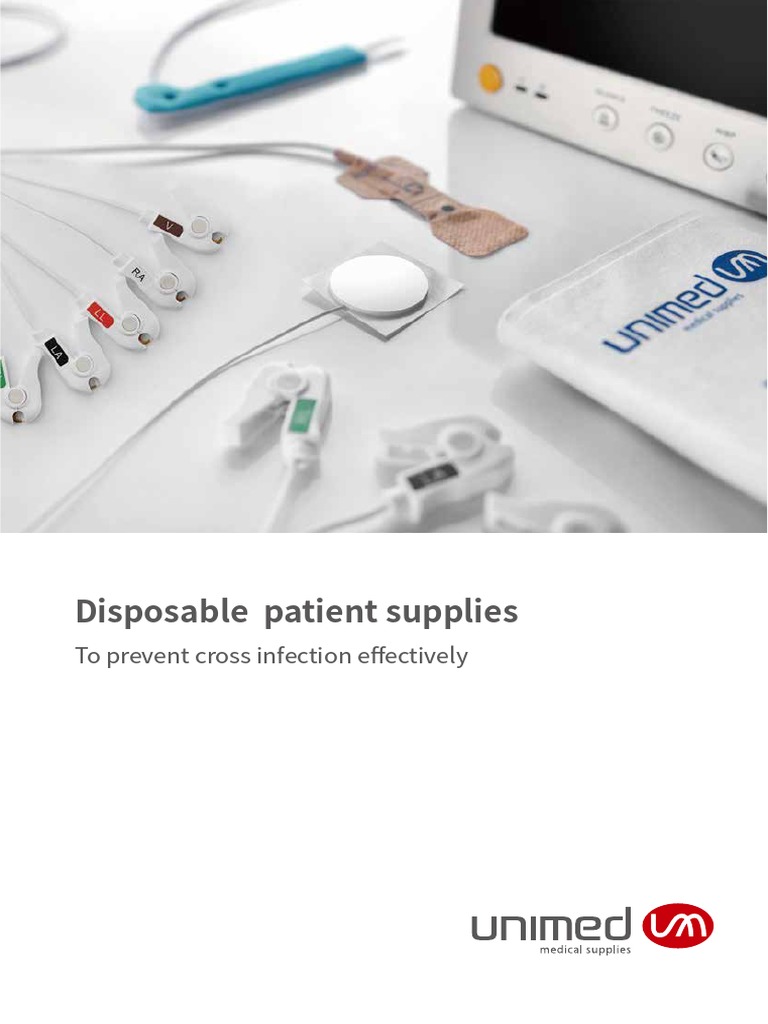 Unimed Disposable Patient Supplies-SpO2, ECG, EKG, TEMP Probe, Cuffs ...