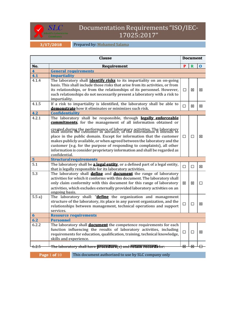 Sadcas TR 14 - Sadcas Policy - Iso Iec 17025-2017 Transition | PDF ...