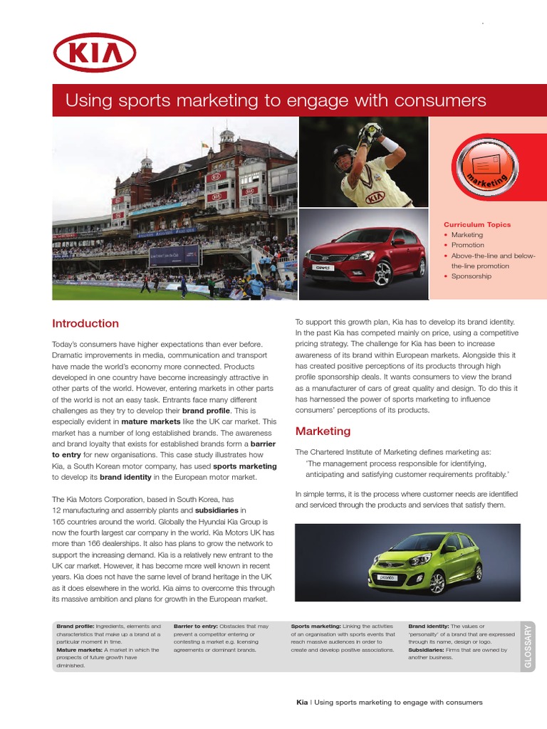 Kia Marketing | PDF | Marketing | Advertising