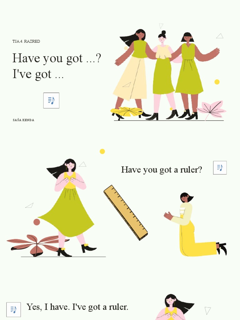 Have Got & Has Got TJA | PDF