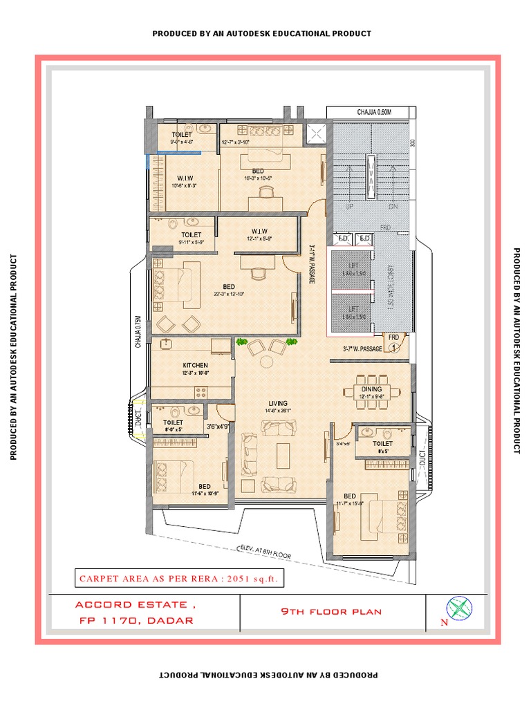 9TH Floor Plan of Mangirish PDF | PDF