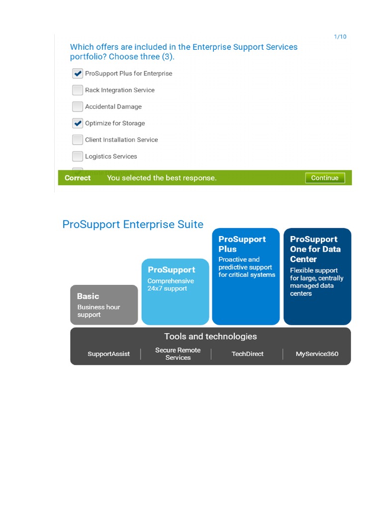 Enterprise Support Services Portfolio Overview | PDF