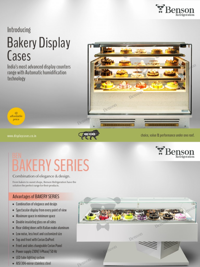 Benson Bakery Brochure | Download Free PDF | Retail | Science