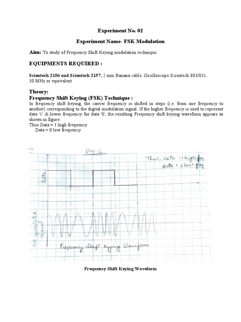 Experiment No 2 Dcom | PDF | Modulation | Electrical Circuits