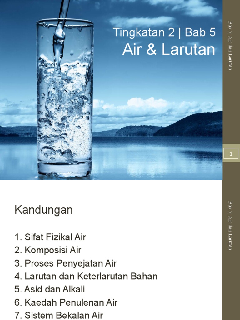 Bab 5 - Form 2 | PDF