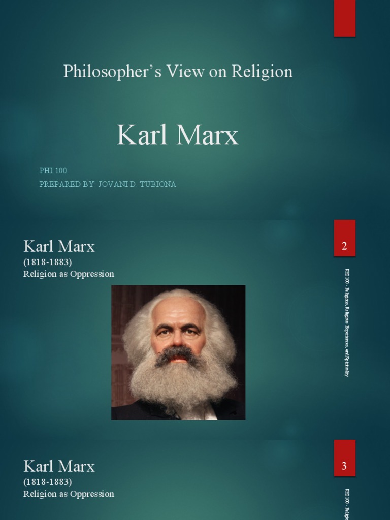 Marx's View of Religion as Oppression | PDF | Karl Marx | Marxism