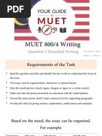 MUET Sample Essay (Band 5) Social Networks | PDF | Social Media ...